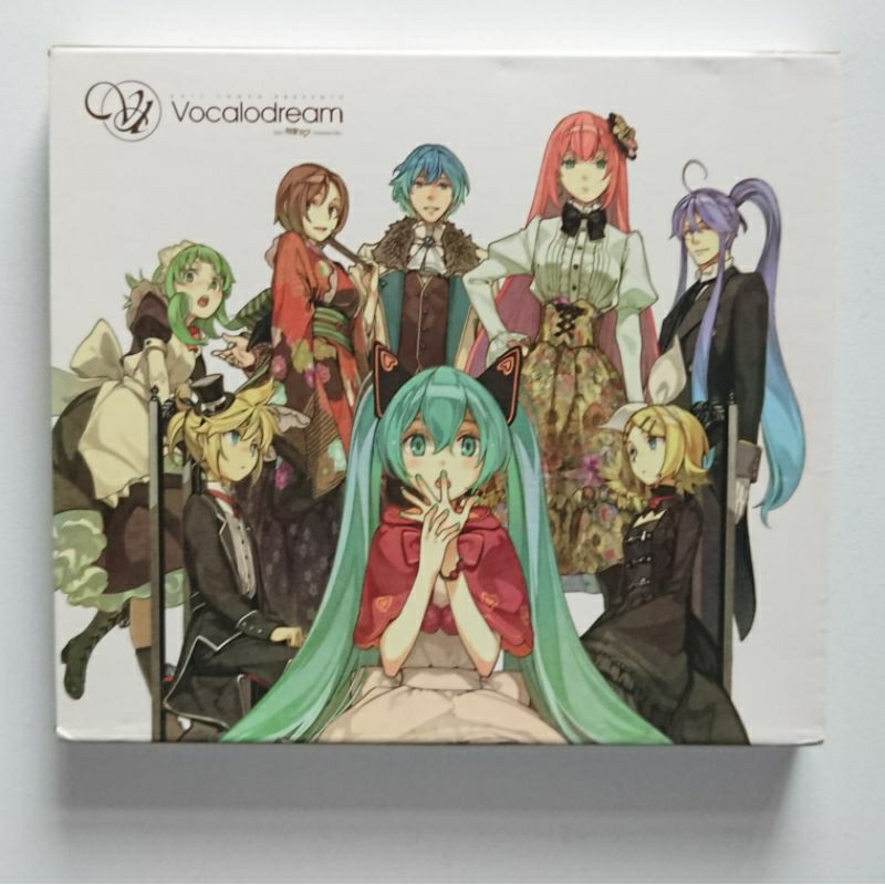 Hatsune Miku (Vocalodream) Official merch Complete CD, folder, shikishi ...