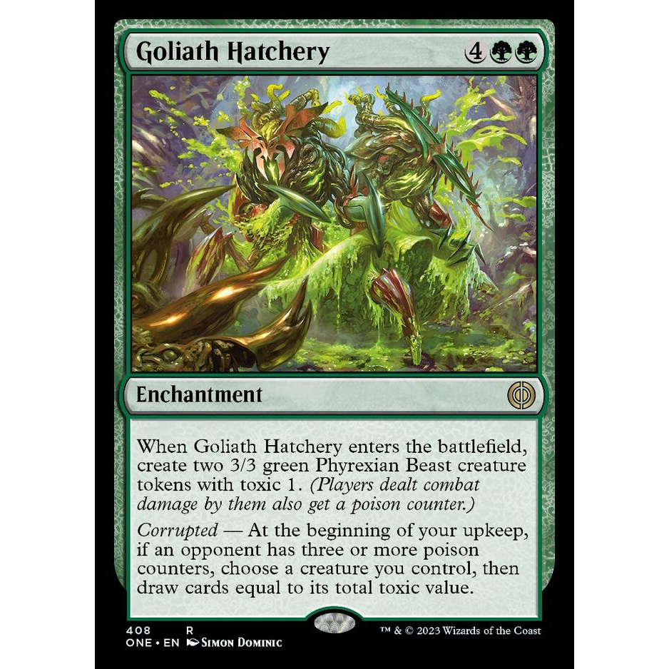 Goliath Hatchery - Phyrexia: All Will Be One (ONE) | Shopee Philippines