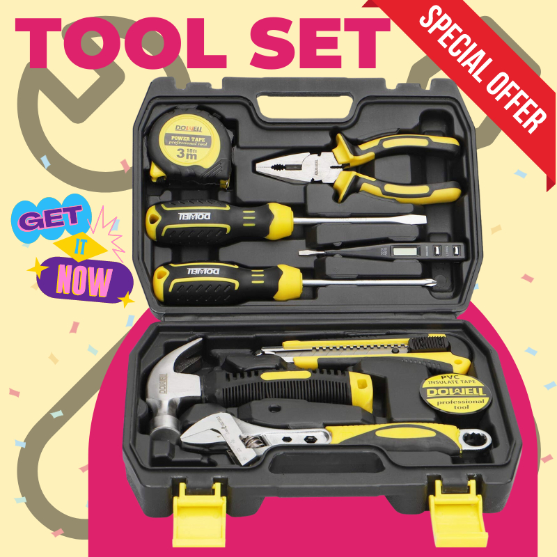 best way wrench tool set - repair/home hand tool kit with toolbox ...