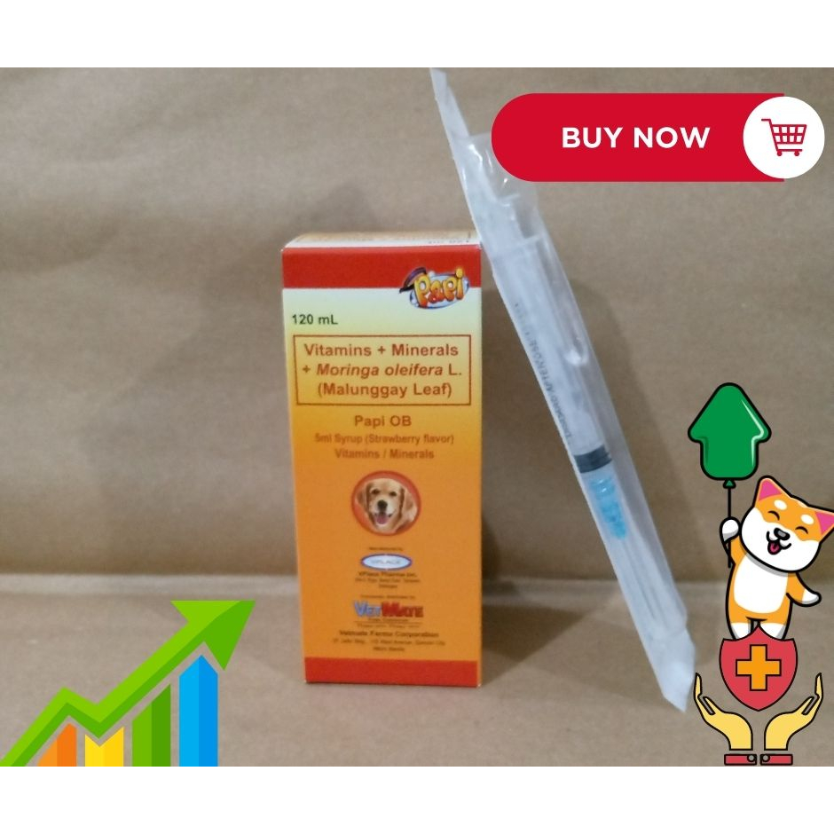 120ml Papi OB for Pregnant and Lactating Pets Supplement for Dogs and ...