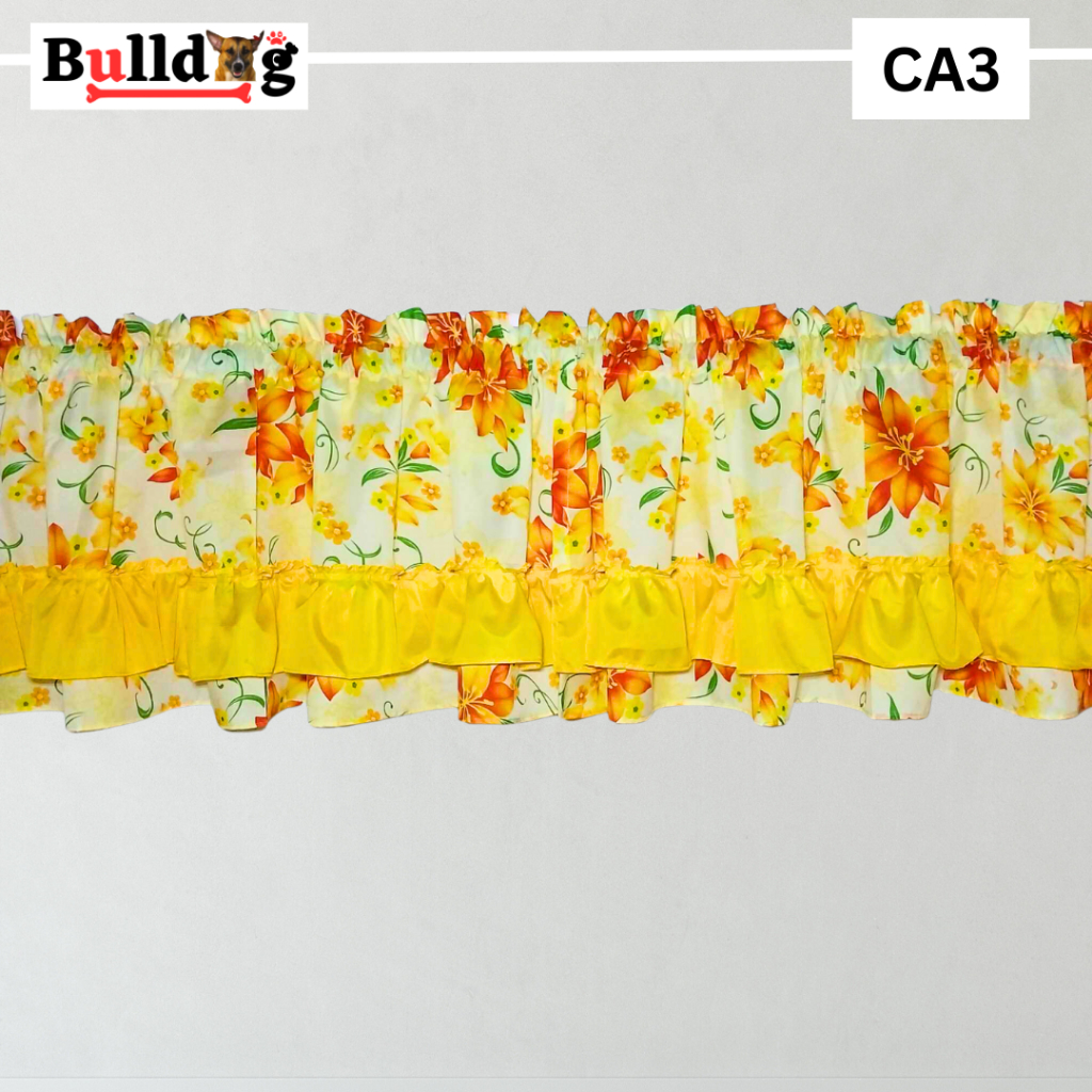 SCHOOL CLASSROOM CURTAIN/ VALANCE RECTANGULAR CUT 60X15 INCHES | Shopee ...