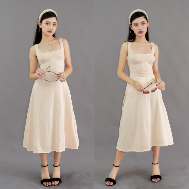 VIDAL HANNI DRESS WITH STRING AT THE BACK | Shopee Philippines