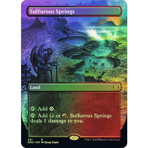 Magic the Gathering | Sulfurous Springs | Shopee Philippines