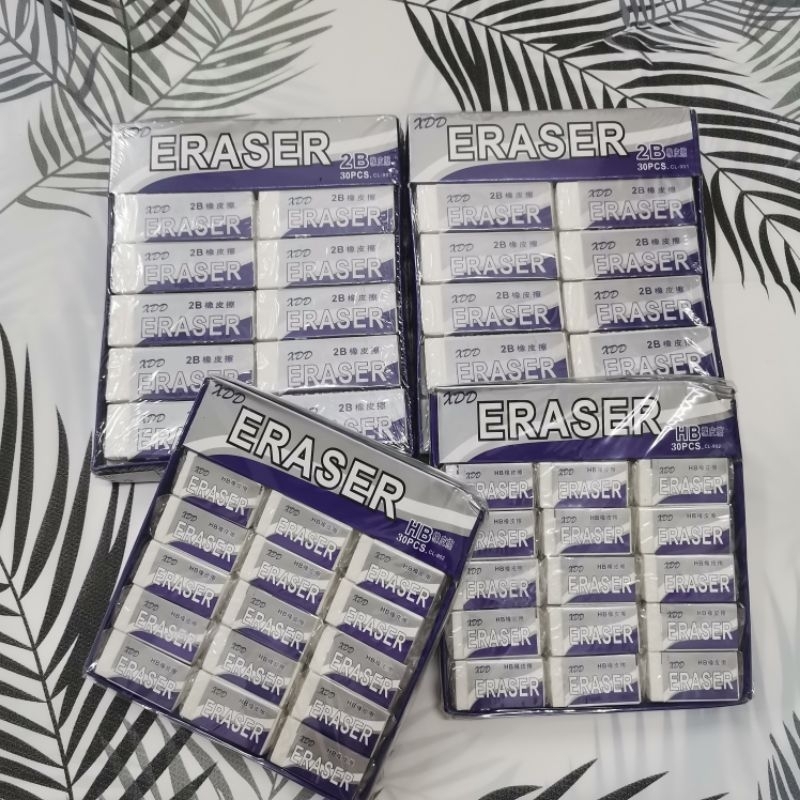 XDD BIG and SMALL ERASER (30pcs) | Shopee Philippines
