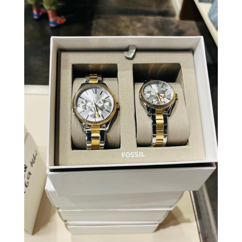 Fossil Couple Watch… | Shopee Philippines