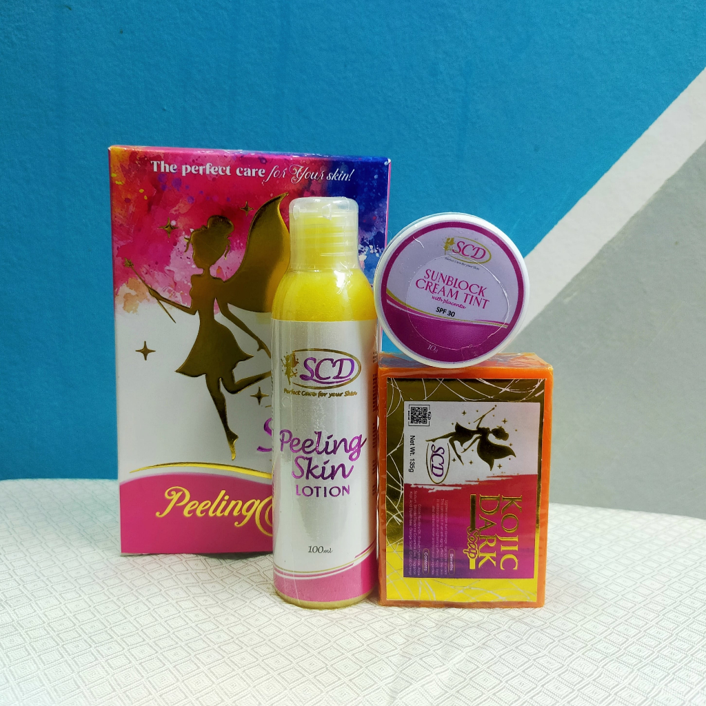 SCD TRIO SET Peeling Lotion Original | Shopee Philippines
