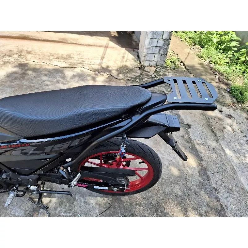 Suzuki Raider 150 F.I - Heavy Duty Top Box Bracket with Powder Coated ...