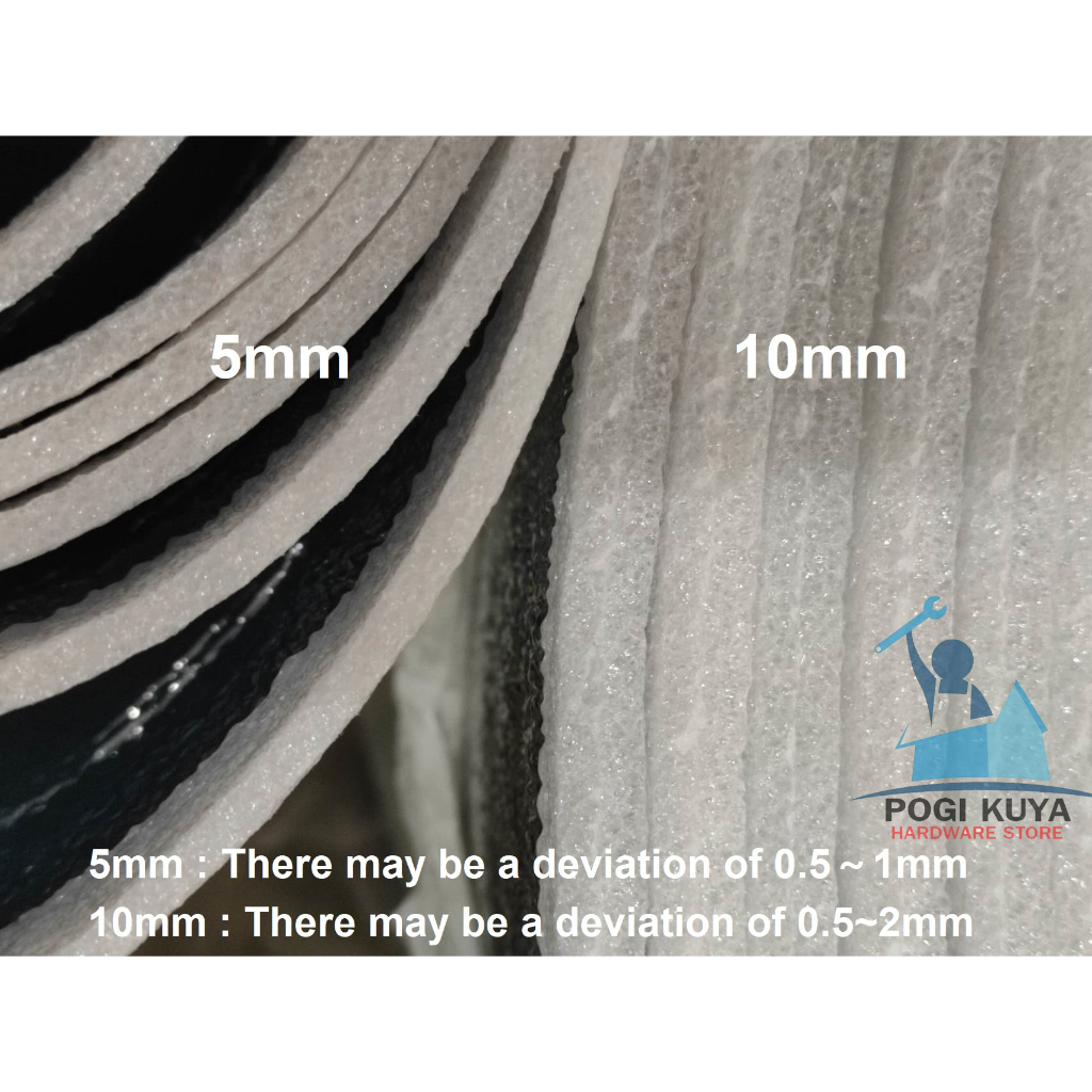 (Per Meter) Insulation foam Polyethylene PE Foam Wrap Heat Packaging ...