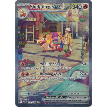 Skeledirge ex - 258/193 - Special Illustrion Rare Scarlet & Violet: Paldea Evolved Singles ...