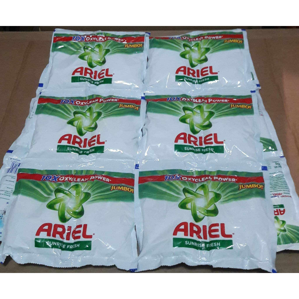 Ariel Powder Sunrise Fresh Jumbo (66g x 12 sachet) | Shopee Philippines