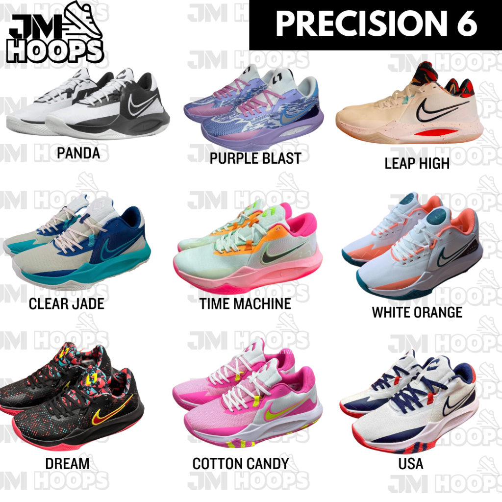 PRECISION 6 (SET C) WITH FREE SOCKS BY JM HOOPS | Shopee Philippines