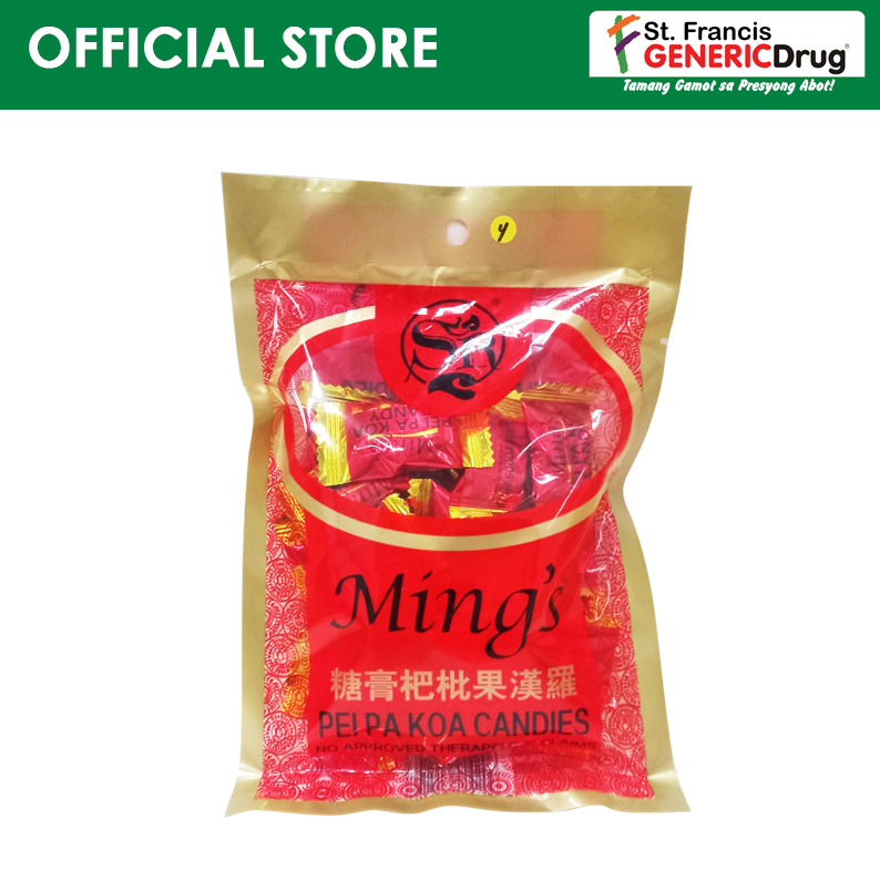Ming's Pei Pa Koa Candies (60g / 120g) | Shopee Philippines