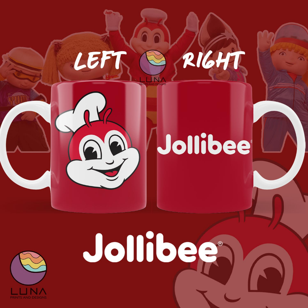 Jollibee Coffee Mug- Mug Collection - The Luna Merch | Shopee Philippines