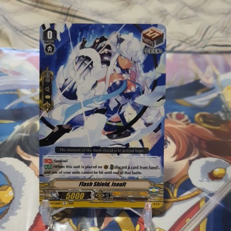 FLASH SHIELD, ISEULT C D-PV01 CARDFIGHT VANGUARD ENGLISH | Shopee Philippines