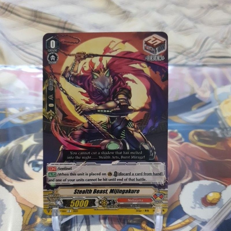 STEALTH BEAST, MIJINGAKURE C D-PV01 CARDFIGHT VANGUARD ENGLISH | Shopee Philippines