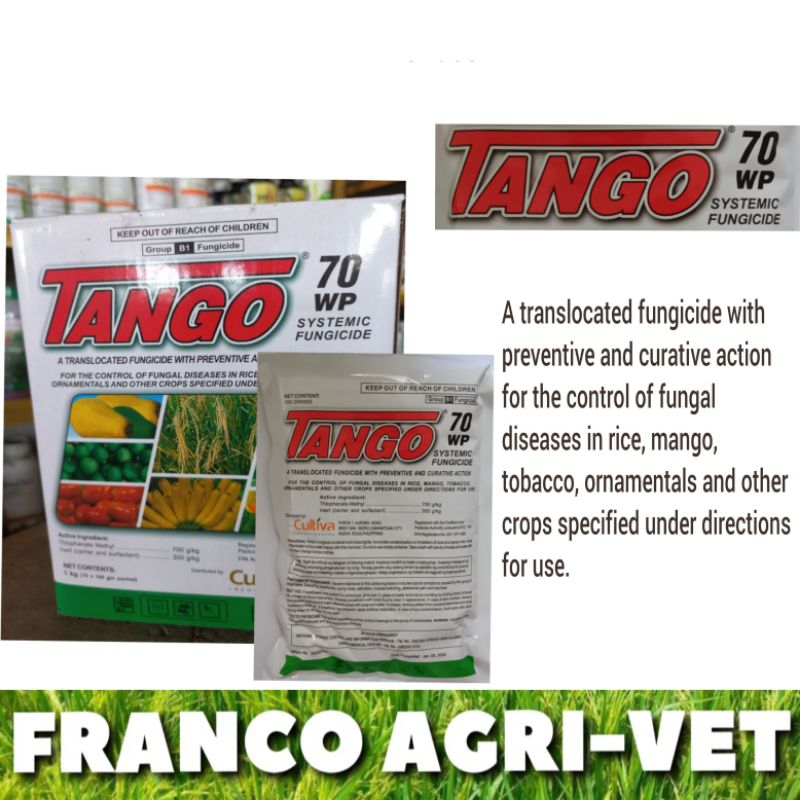 Tango 70 WP Fungicide 1 kg ( 100 grams×10 ) | Shopee Philippines