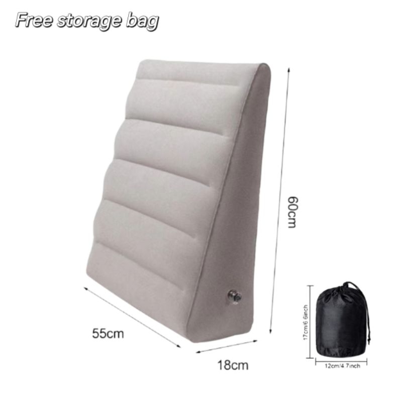 New Inflatable Leg Rest Cushion Foot Lift Pillow Portable Knee Back ...