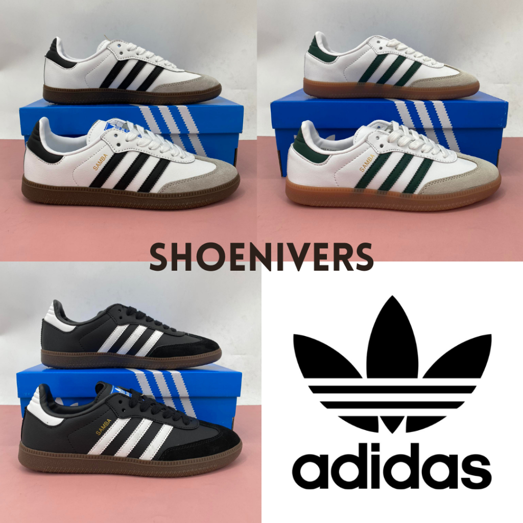 Samba Sneakers Low Cut Skateboard Shoes For Men Women with box | Shopee ...