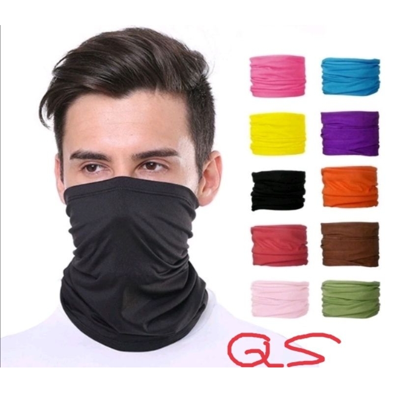 Half Face Mask Breathable Scarf | Shopee Philippines
