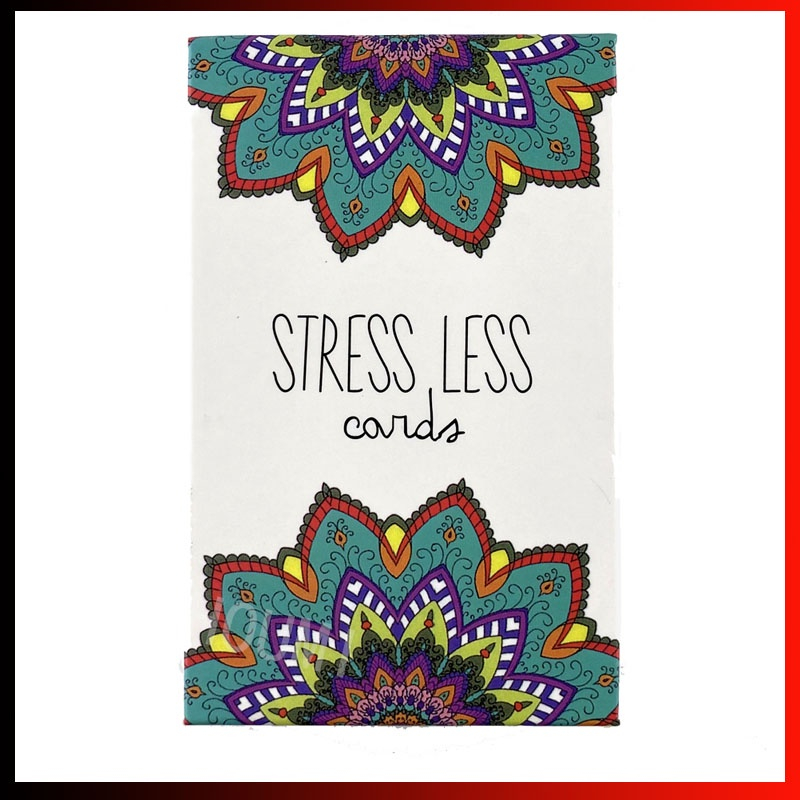 Stress Less Cards - 50 Mindfulness & Meditation Exercises - Helps ...