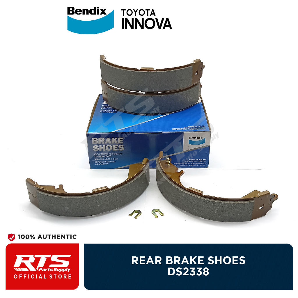 Bendix Rear Brake Shoe Toyota Innova 2005 - 2015 DS2338 | Shopee ...