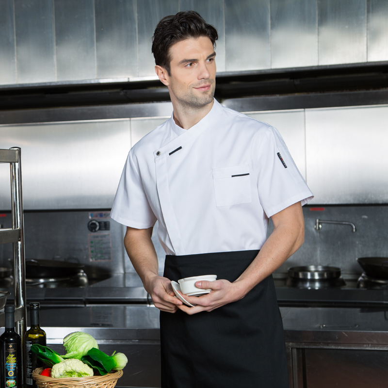 Chef Uniform for Men Chef Uniform Short Sleeve for Women Catering ...