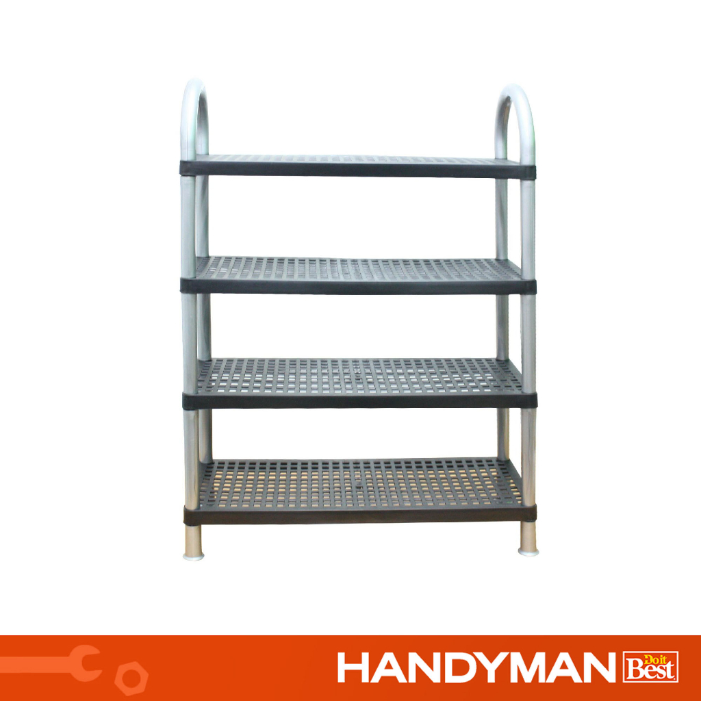 Megabox 4-Layer Shoe Rack Black | Shopee Philippines
