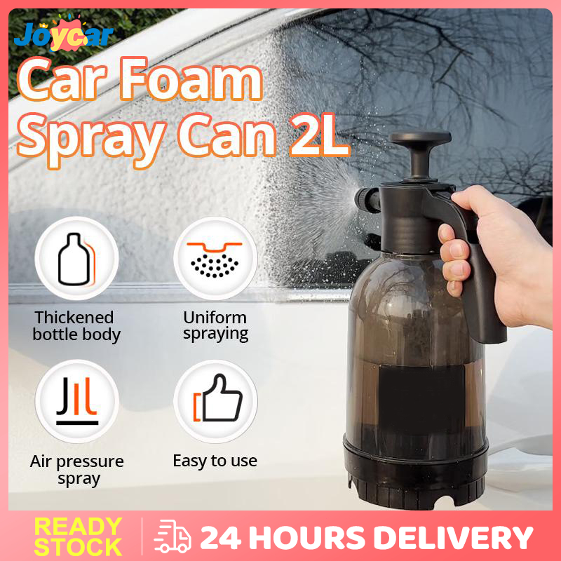JOYCAR 2000ML Foam Wash Car Spray Bottle Manual Air Pressure Water Jet ...