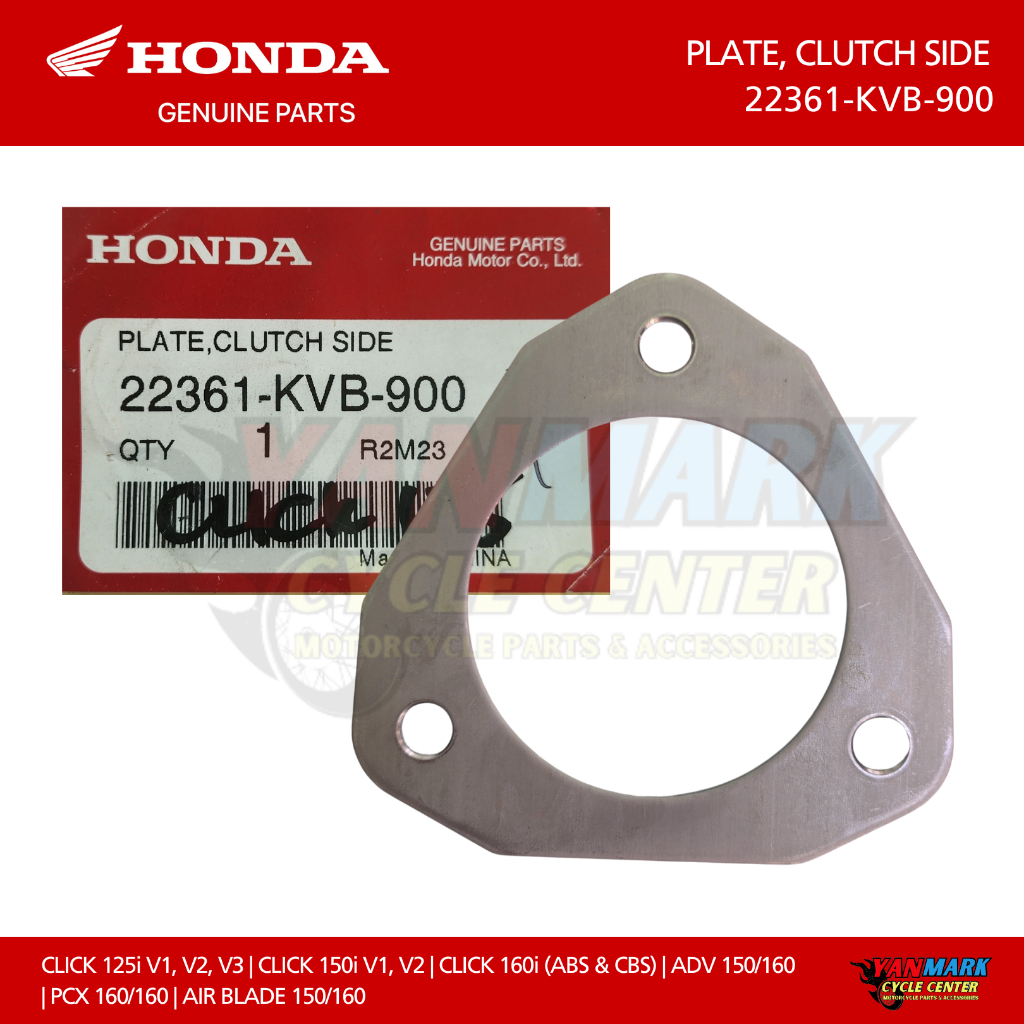 ORIGINAL HONDA - PLATE, CLUTCH SIDE - CLICK 125i | CLICK 150i | CLICK ...