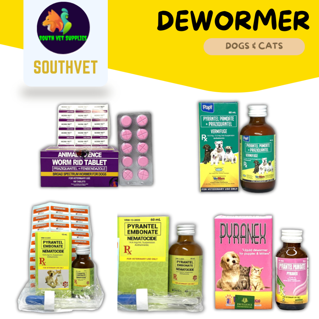 [SOUTH VET] Animal Science Worm Rid Papi Vermifuge Nematocide 15mL 60mL ...