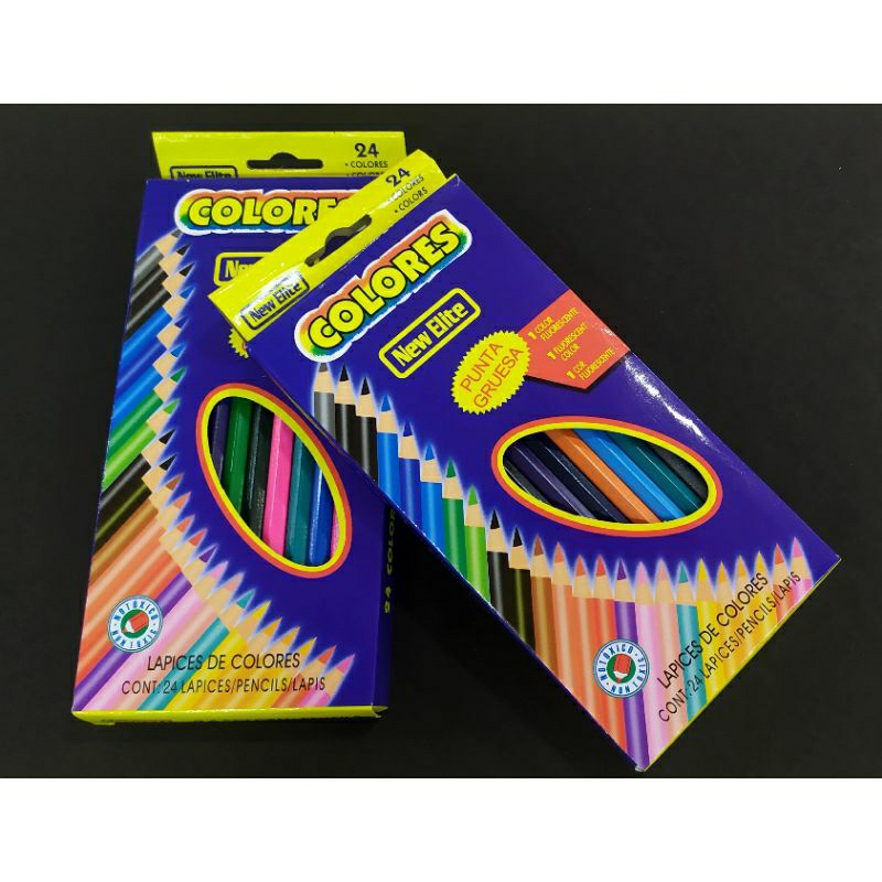 24pcs Colors/COLORES COLOR PENCIL | Shopee Philippines