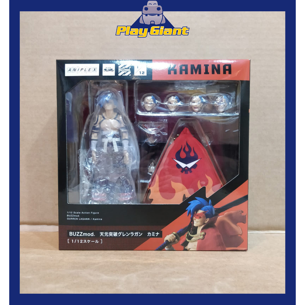 Aniplex Buzzmod Kamina 1/12 Gurren Lagann | Shopee Philippines