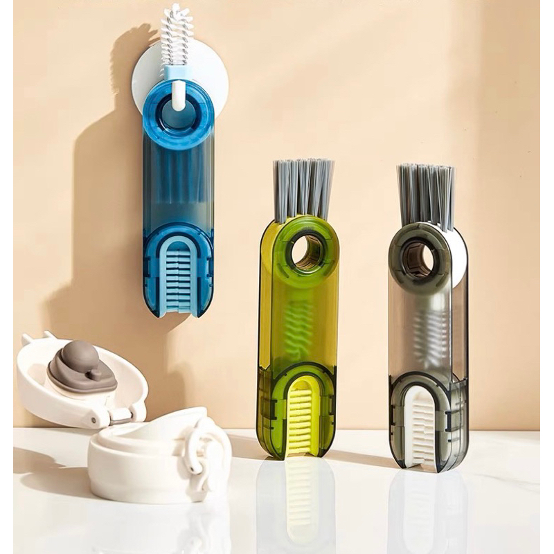Multi-functional Cup Lid Nipple Cleaning Brush Vacuum Flask Lid Brush ...