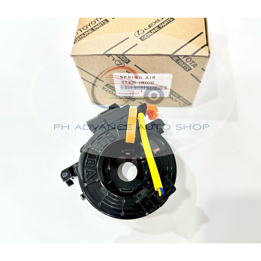 Spiral Cable / Clock Spring Toyota Fortuner / Hi-Lux 2005-2013 84306 ...