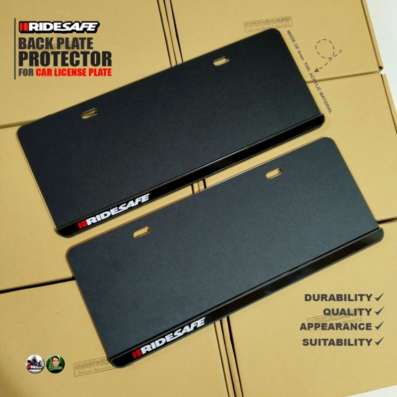 BACK PLATE PROTECTOR FOR CAR LICENSE PLATE | Shopee Philippines