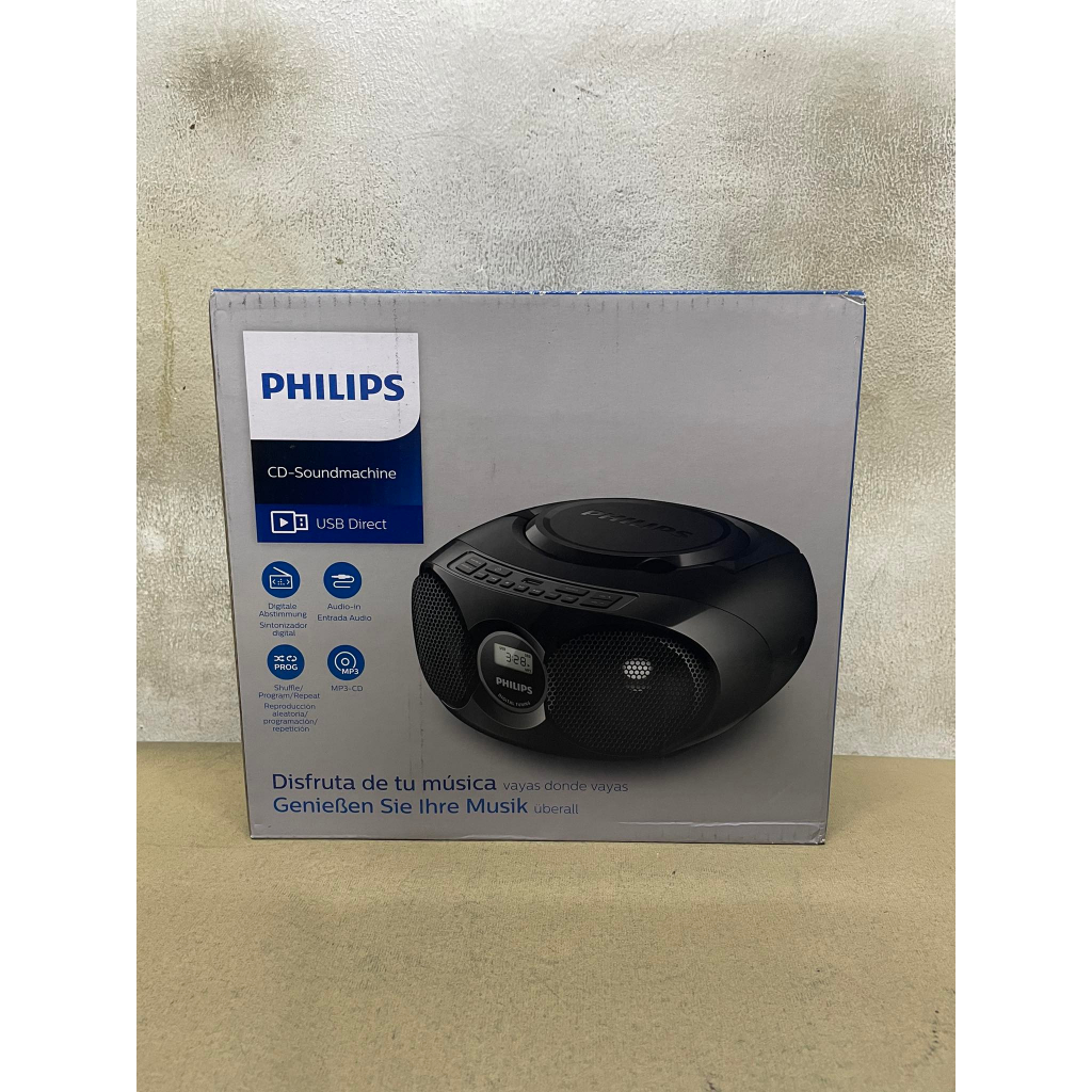 PHILIPS AZ318B/10 CD SOUNDMACHINE ( BLACK ) | Shopee Philippines