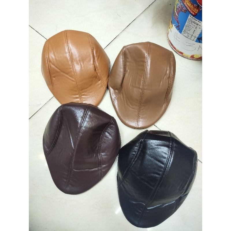 PALOS HAT FOR MEN LEATHER | Shopee Philippines