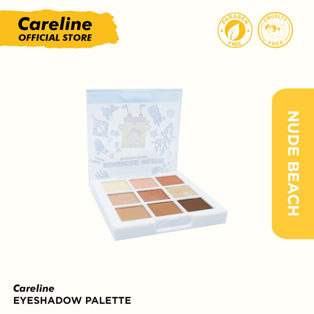 SpongeBob x Careline Imagination Palette Eyeshadow 7.25g | Shopee ...