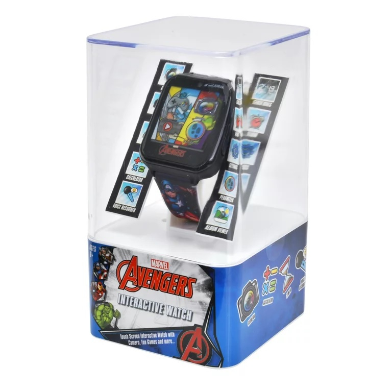 ACCUTIME WATCH CORP.Marvel Avengers Interactive Kids Smart Watch Touch ...