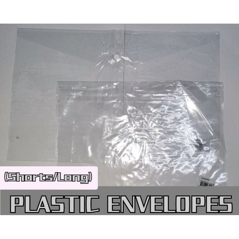 PLASTIC ENVELOPES (Short and Long) | Shopee Philippines