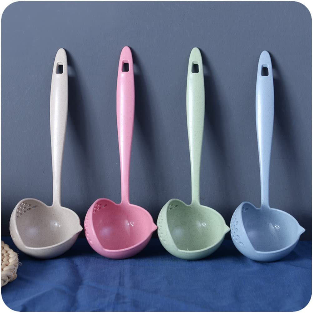 Soup Straining Ladle Durable Plastic Food Grade Material Long Handle ...