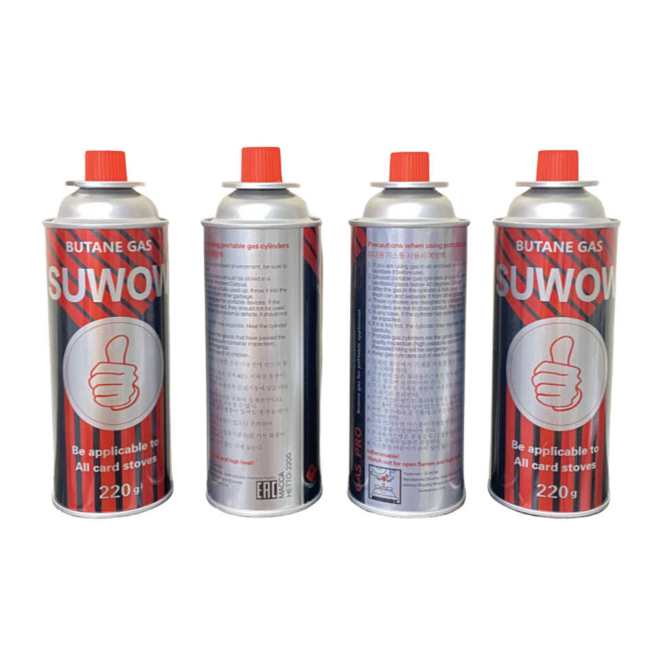 SUWOW 220g Safe Butane Gas for Portable Gas Stove | Shopee Philippines