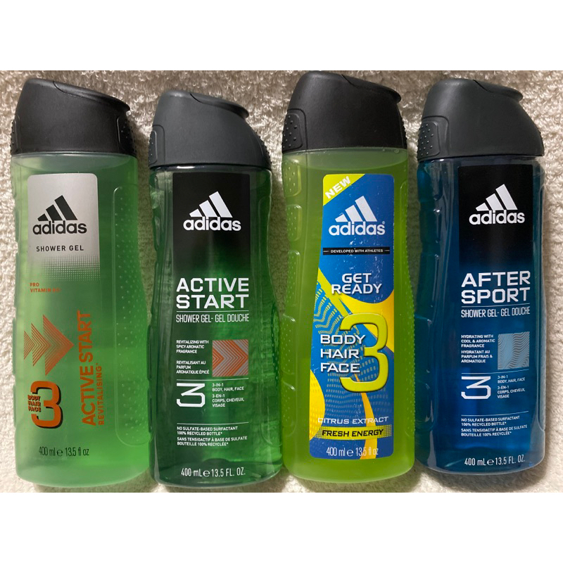 Adidas 3in1 Shower Gel 400 mL | Shopee Philippines