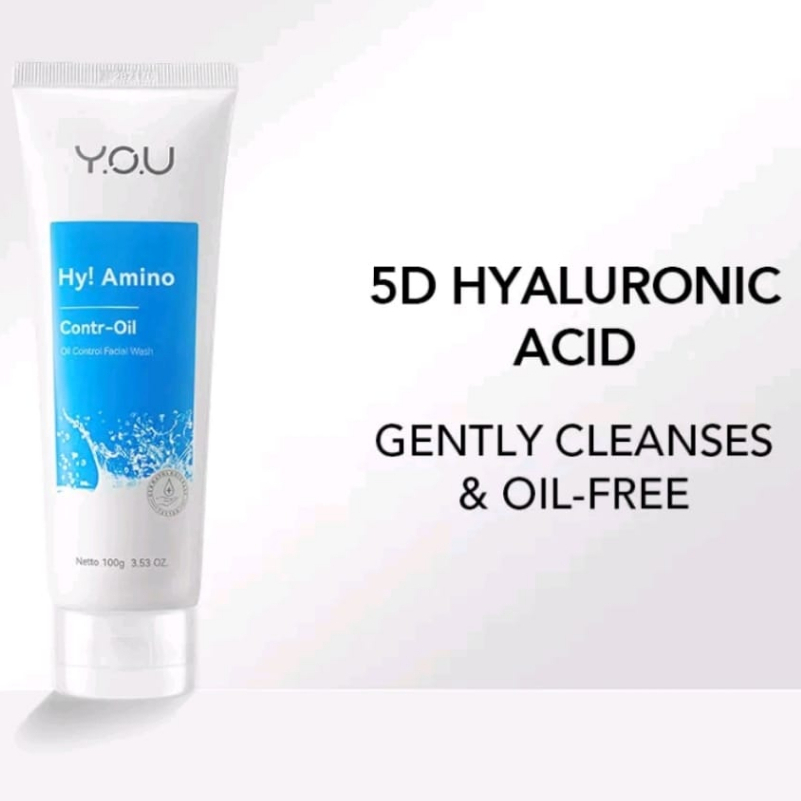 YOU Hy!Amino Contr-oil Oil Control Facial Wash 100g | Skincare | Anti ...