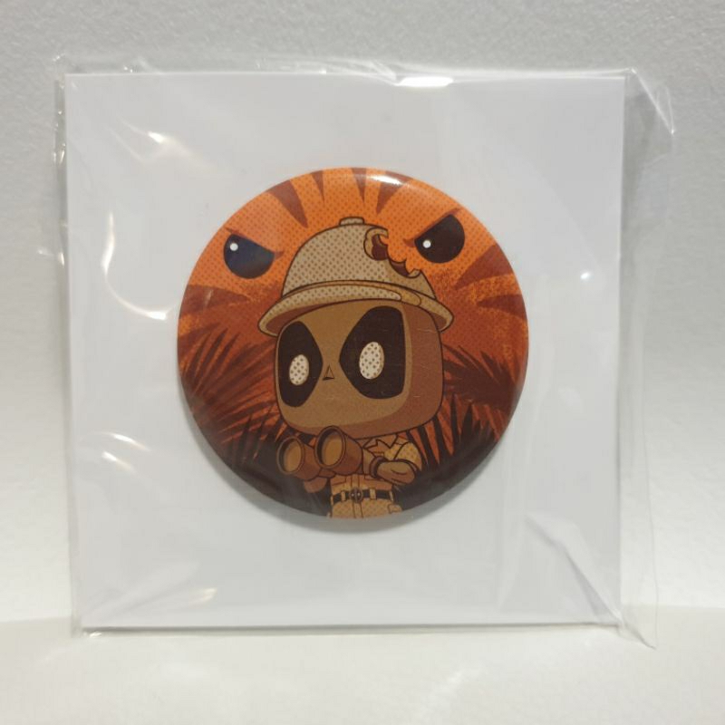 SAFARI DEADPOOL Accessory Badge from Funko Pop Deadpool Bucketlist ...