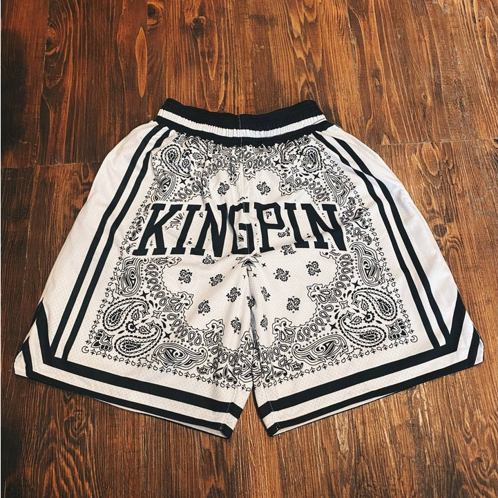 KINGPIN PAISLEY WHITE SHORT MNL KINGPIN ORIGINAL CONCEPT | Shopee ...