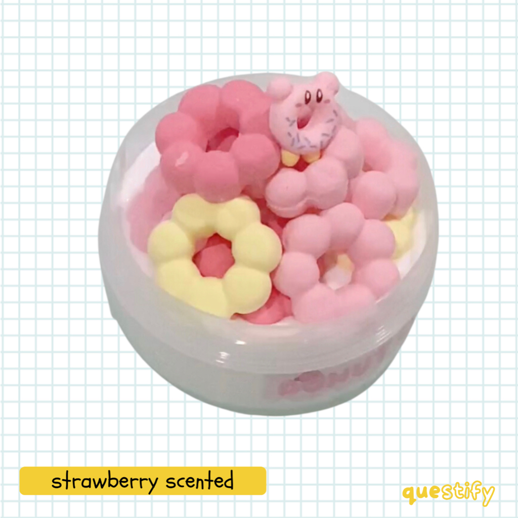 Kirby Donut Cereals Slime (100g) | Shopee Philippines