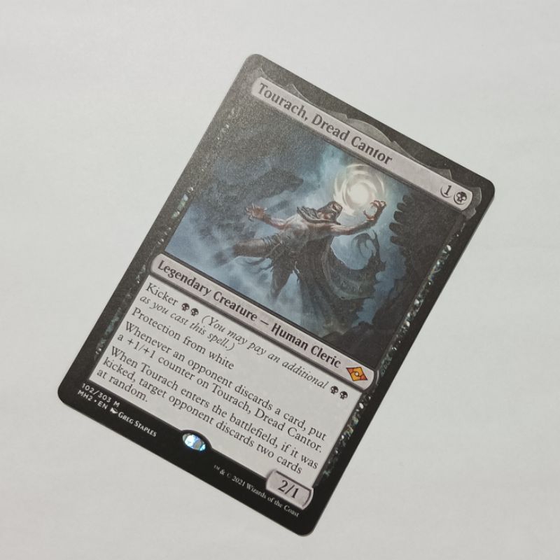 MTG Card TOURACH, DREAD CANTOR Magic the Gathering Trading Card Game ...