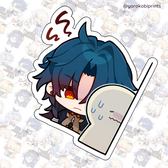 [SET3/7] Honkai: Star Rail - Blade Jing Yuan - Chibi, Emoji ...