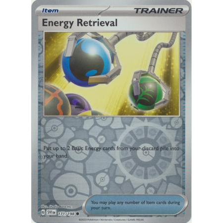 Energy Retrieval - 171/198 - Reverse Holo | POKEMON TCG: Scarlet and ...